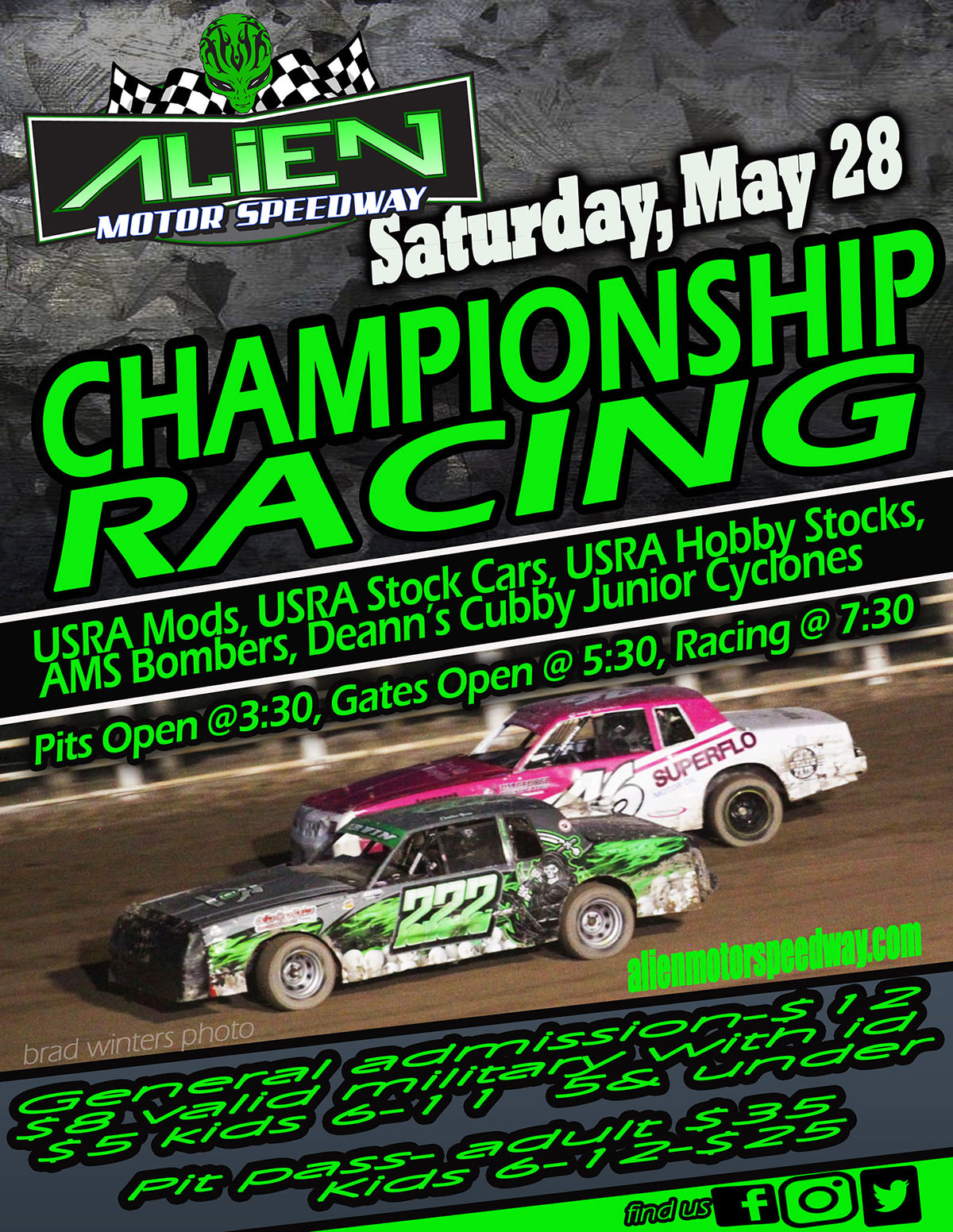 Alien Motor Speedway - News & Results